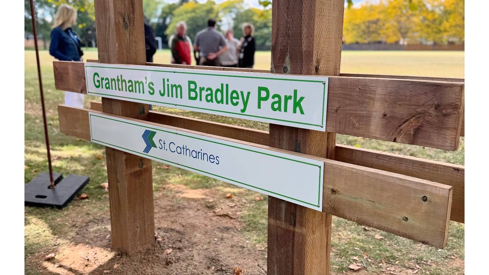 Park in St. Catharines renamed to honour late Niagara Chair - 610 CKTB